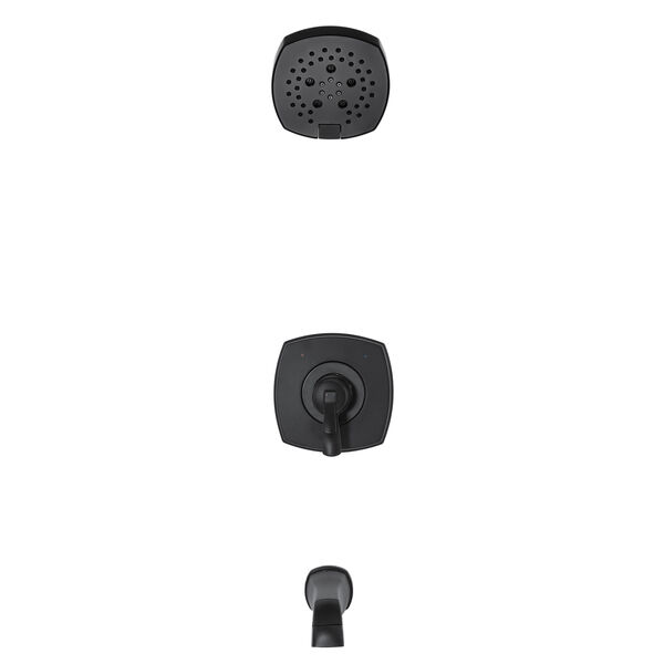 17 Series Tub and Shower Only in Matte Black T17476-BL | Delta Faucet