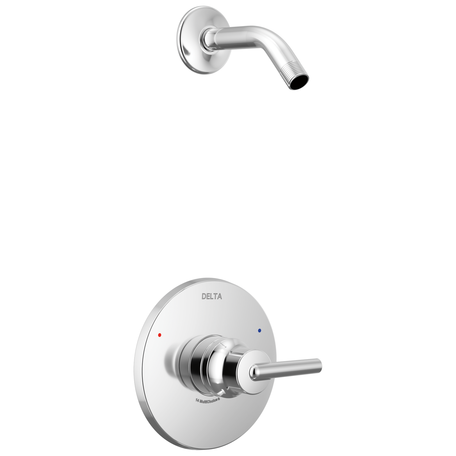 Monitor® 14 Series Shower Trim - Less Head in Chrome T14259-LHD | Delta ...