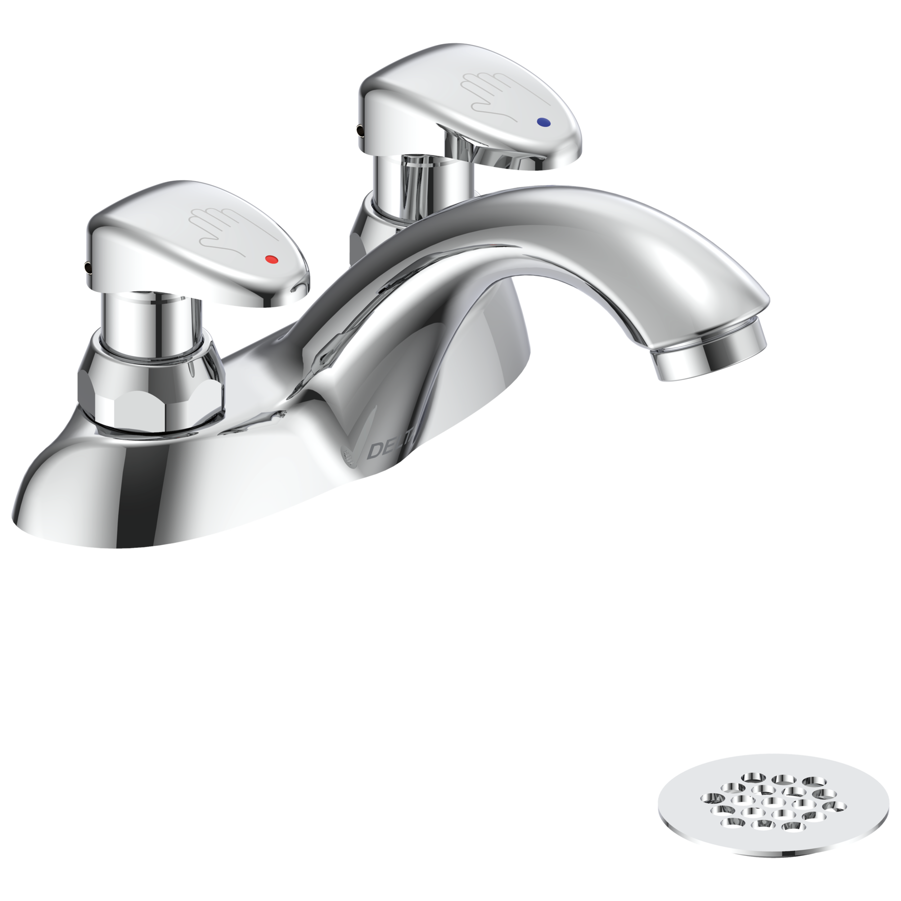 4" Cast ADA Metering Centerset in Chrome 86T1093 | Delta Faucet