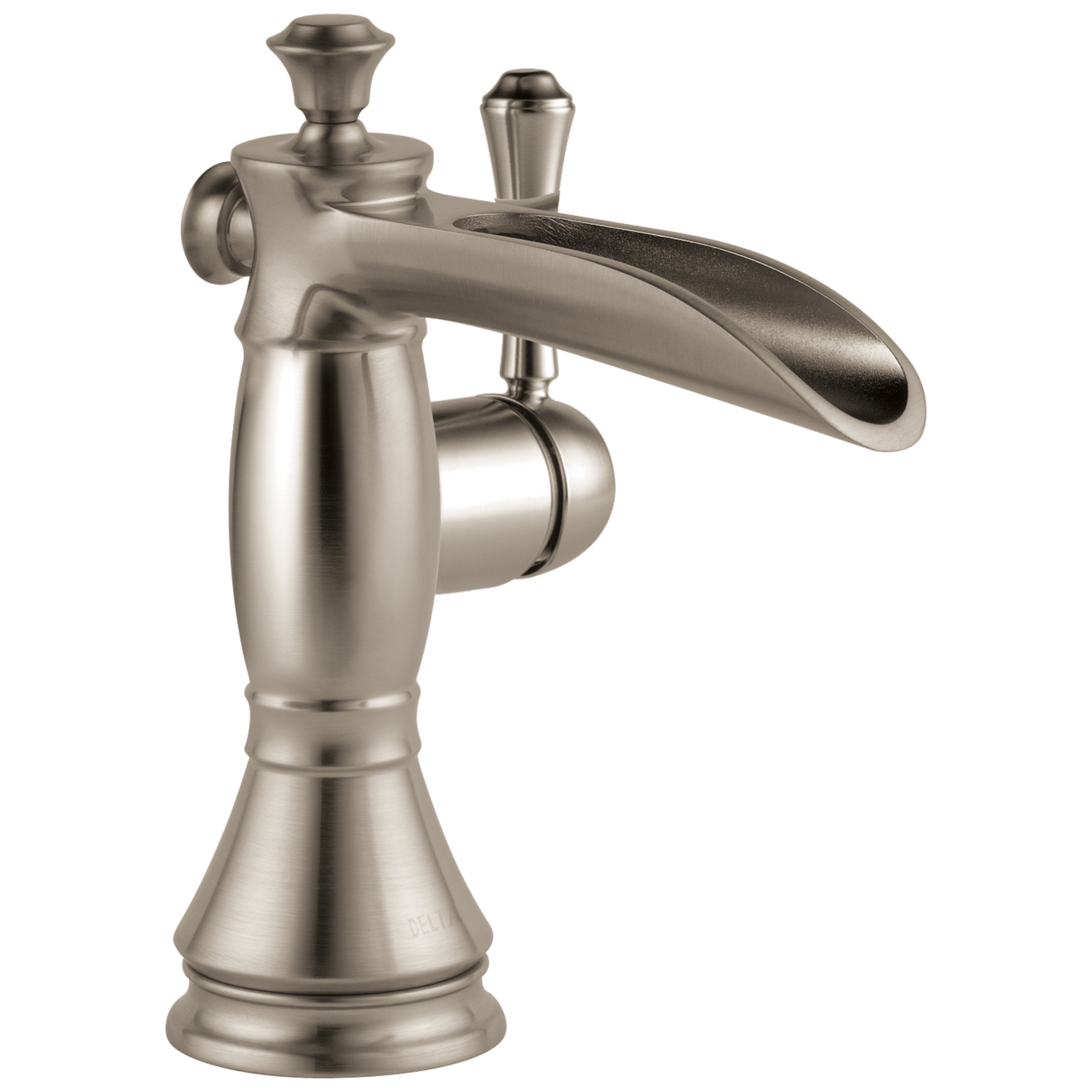 Single Handle Channel Bathroom Faucet in Stainless 598LF-SSMPU | Delta ...