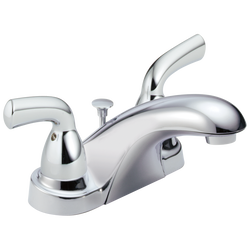 Two Handle Widespread Bathroom Faucet in Chrome B3596LF | Delta Faucet