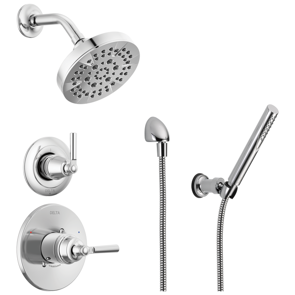 3-Setting Custom Shower Bundle - 14 Series in Chrome FVS6-SA2101 ...