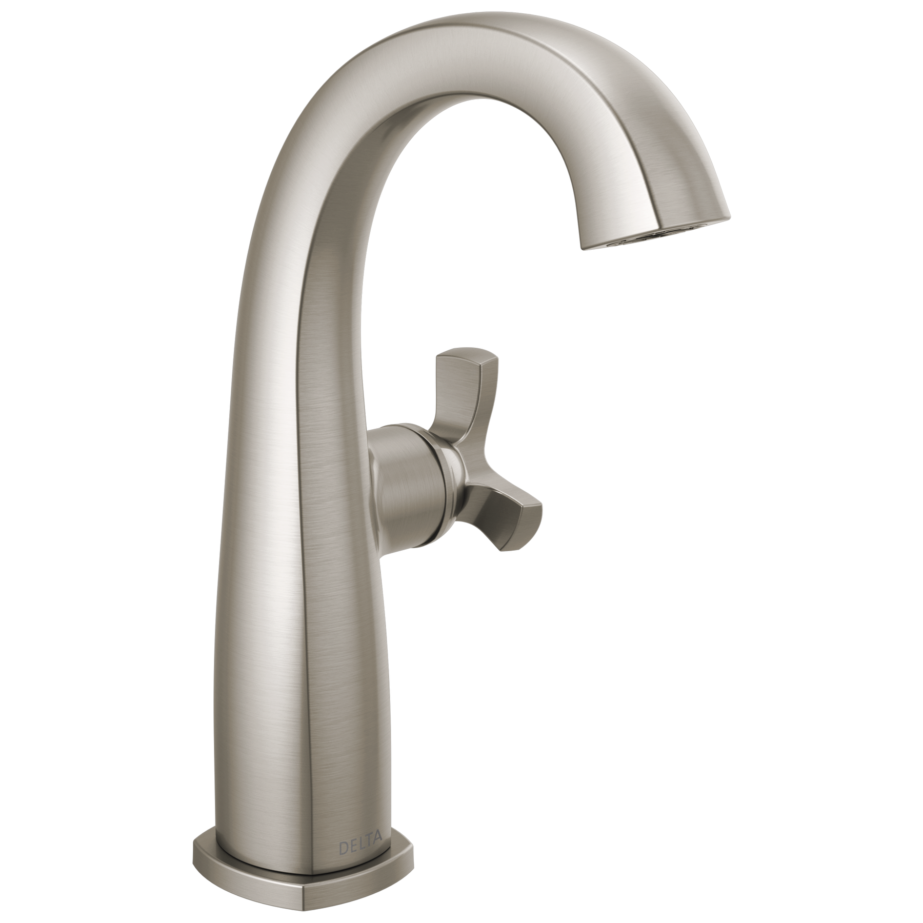 Single Handle Mid-Height Bathroom Faucet in Lumicoat® Stainless 6776-SS ...