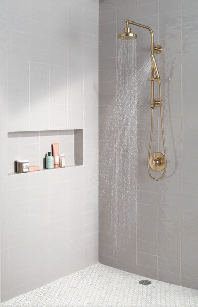 Single-Setting Hand Shower in Champagne Bronze RP73384CZ | Delta Faucet