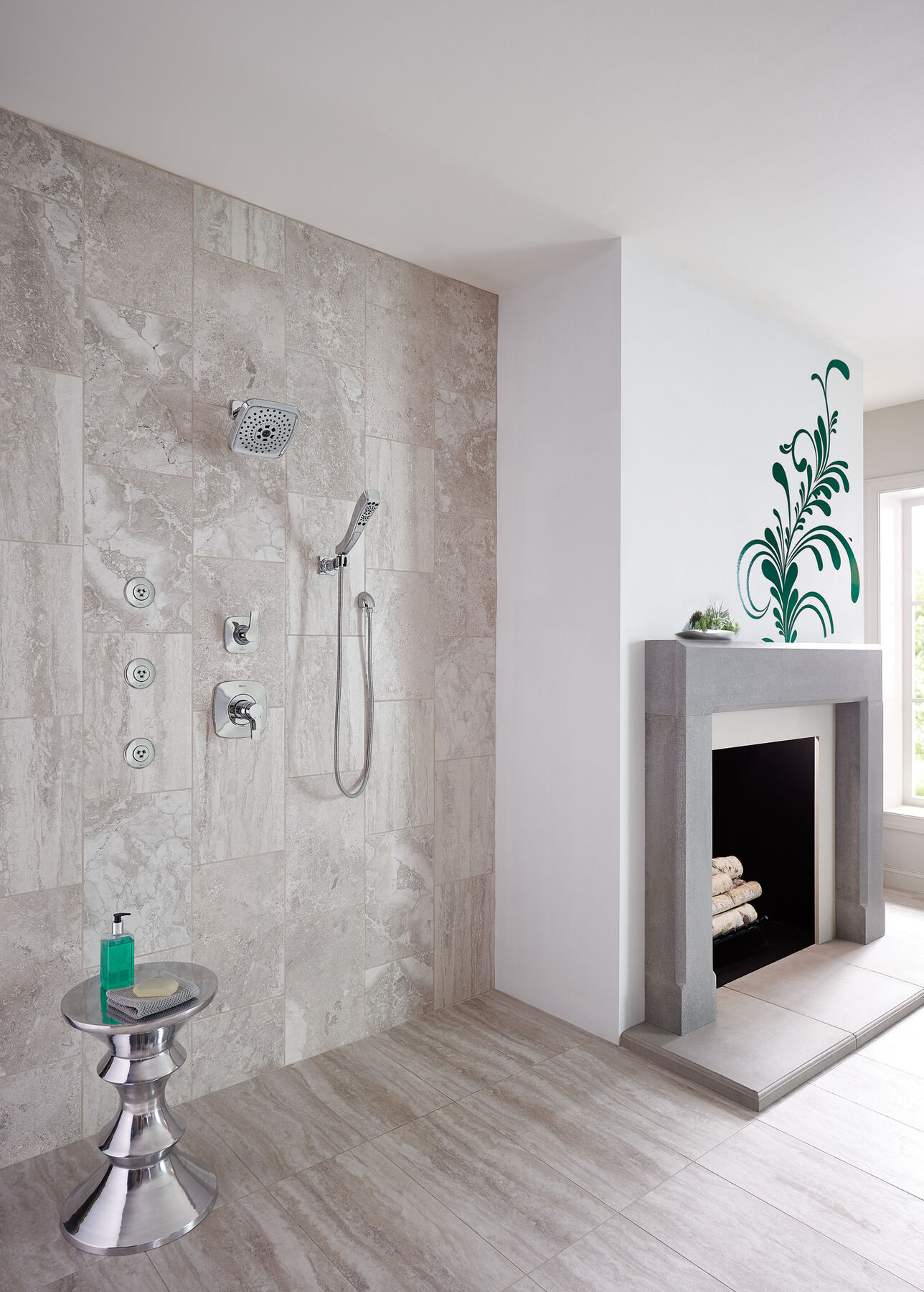 HydraChoice® Body Spray - H2Okinetic® Invigorating Spray Head in Chrome ...