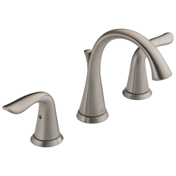 Two Handle Widespread Bathroom Faucet in Stainless 3538-SSMPU-DST | Delta Faucet