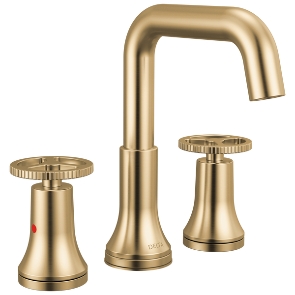 Two Handle Widespread Bathroom Faucet in Champagne Bronze 35547-CZMPU-DST | Delta Faucet