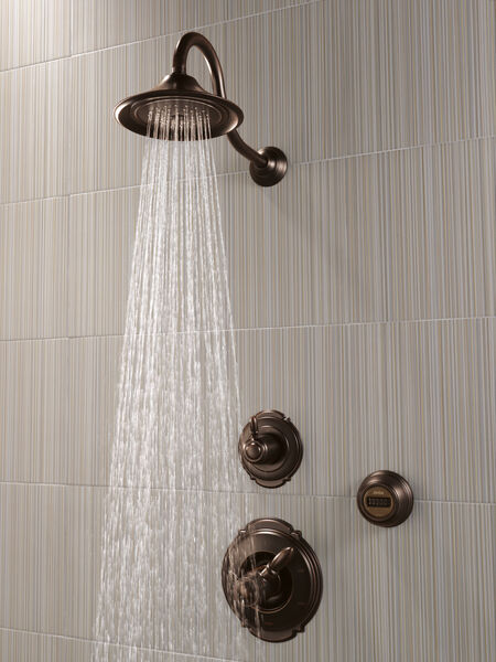 Premium 3-Setting Shower Head in Venetian Bronze RP34355RB | Delta Faucet
