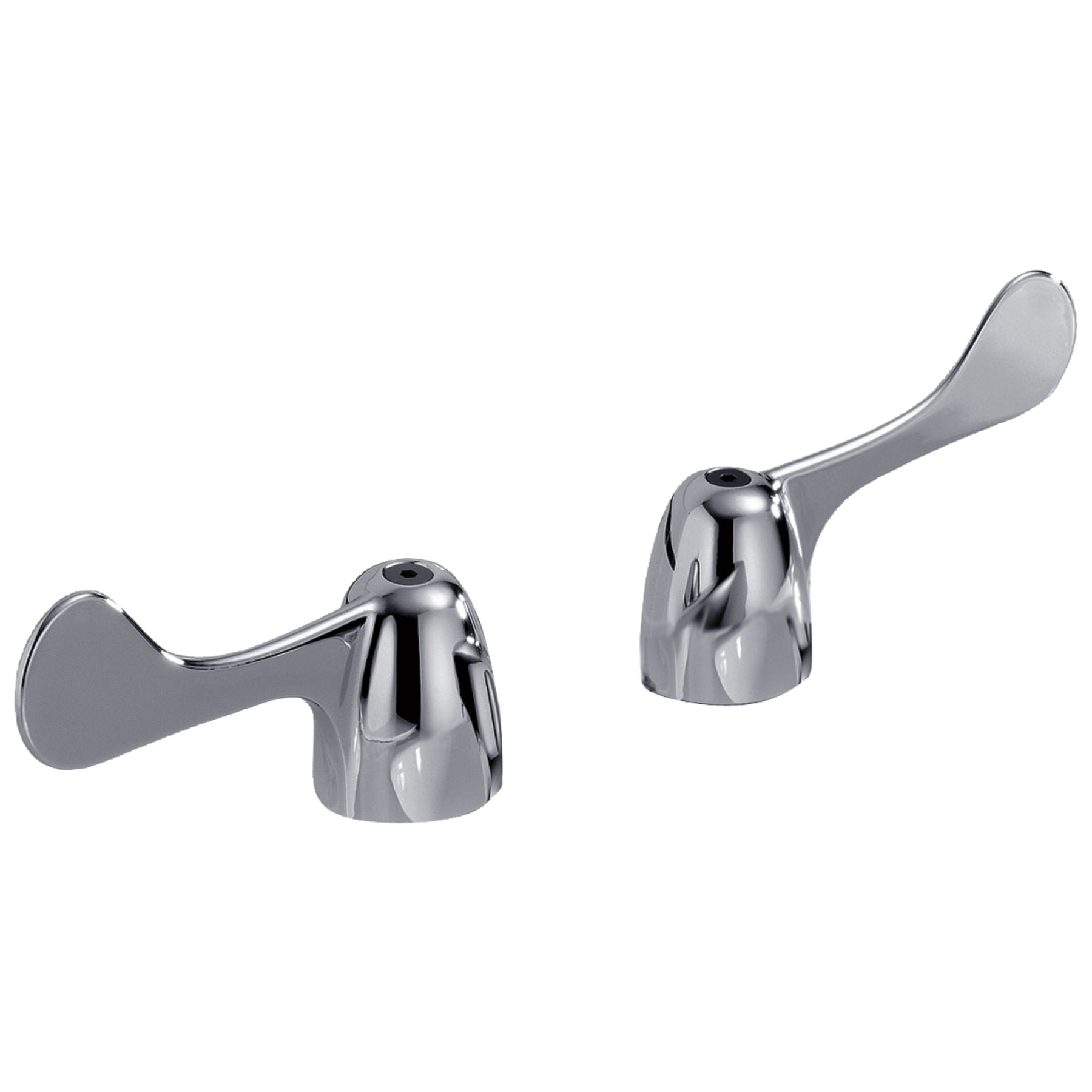 Two Wrist Blade Handles with Screws in Chrome RP12491 | Delta Faucet