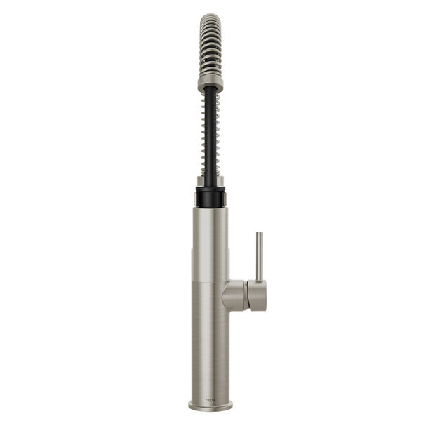Single-Handle Pull-Down Spring Kitchen Faucet in Spotshield Stainless ...