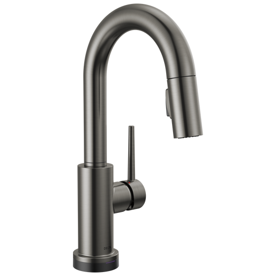 Touch2O® Bar / Prep Faucet with Touchless Technology in Black Stainless ...