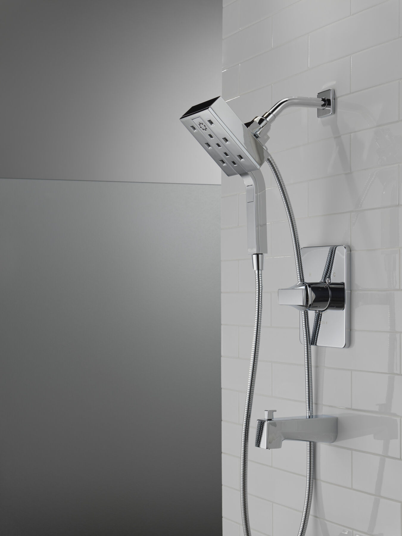 Monitor 14 Series Tub & Shower - Less Head in Chrome T14437-LHD | Delta ...