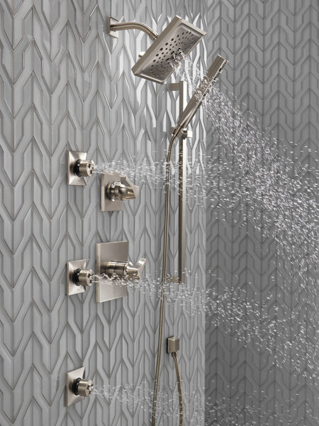 HydraChoice® Square Body Spray Trim in Stainless T50210-SS | Delta Faucet