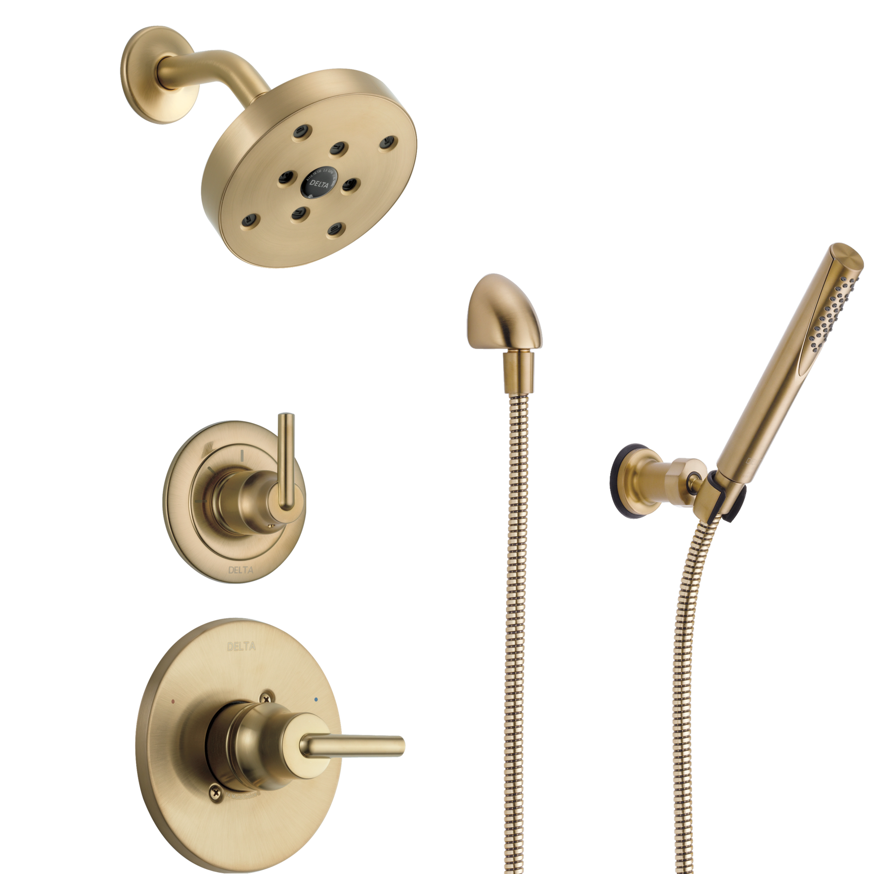 Diverter Trim 3-Setting 1L (Recertified) in Champagne Bronze T11859-CZ ...