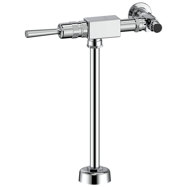 Manual Exposed Metering Urinal Flush Valve in Chrome 86T505 | Delta Faucet