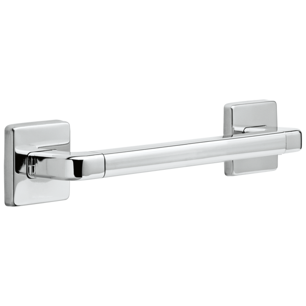 Angular Modern Decorative ADA Grab Bar - 12" in Matte Black 41912-BL-R ...