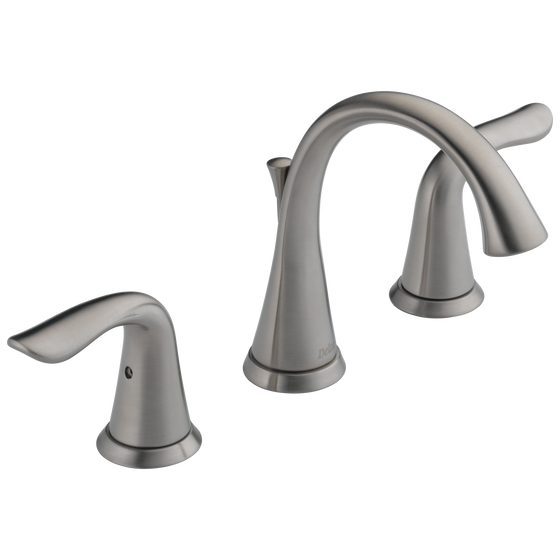 Two Handle Widespread Bathroom Faucet in Stainless 3538-SS | Delta Faucet
