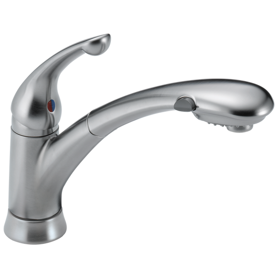 Pull-Out Kitchen Faucet 1L (Recertified) in Arctic Stainless 470-AR-DST ...