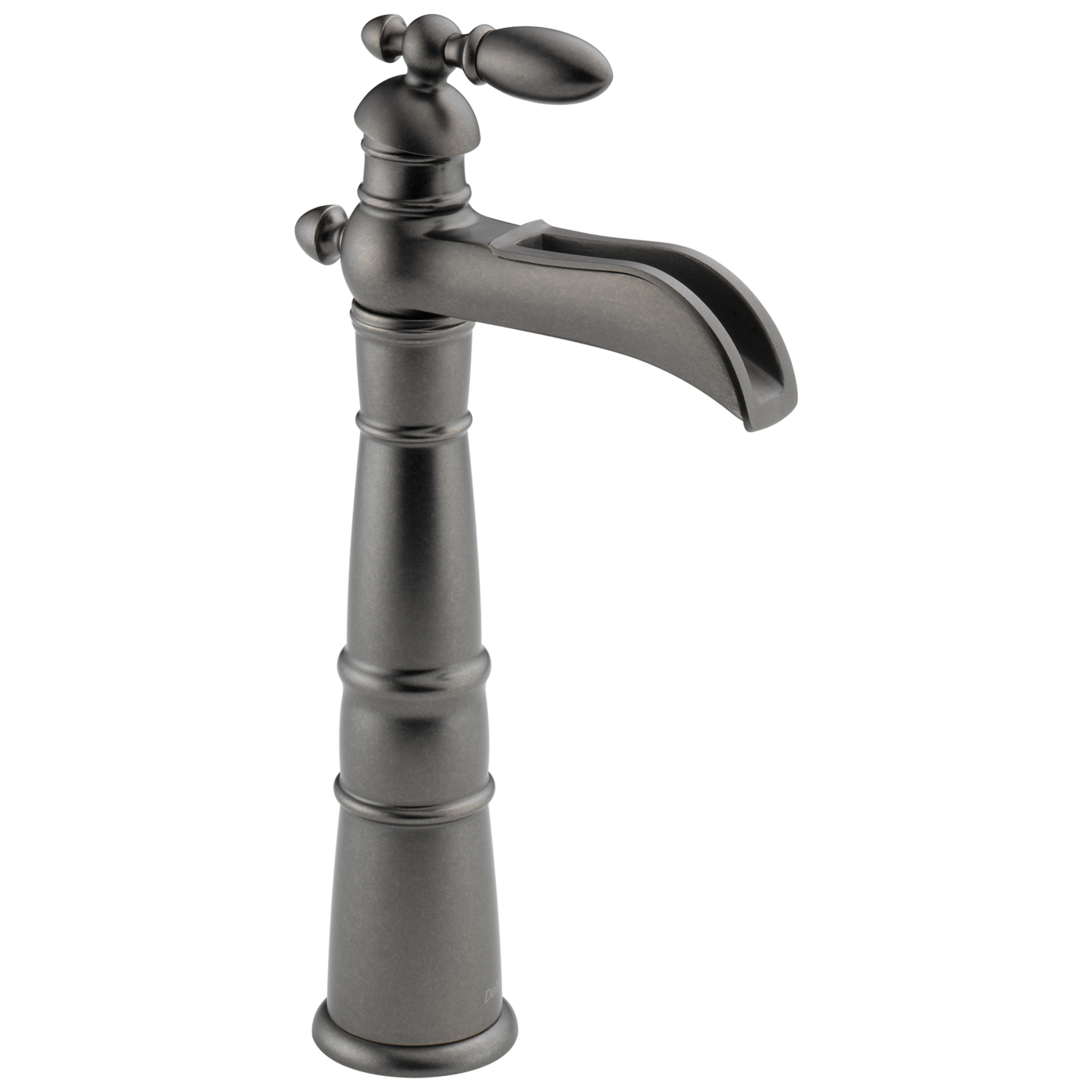 Single Handle Centerset Bathroom Faucet with Riser - Less Pop-Up in ...