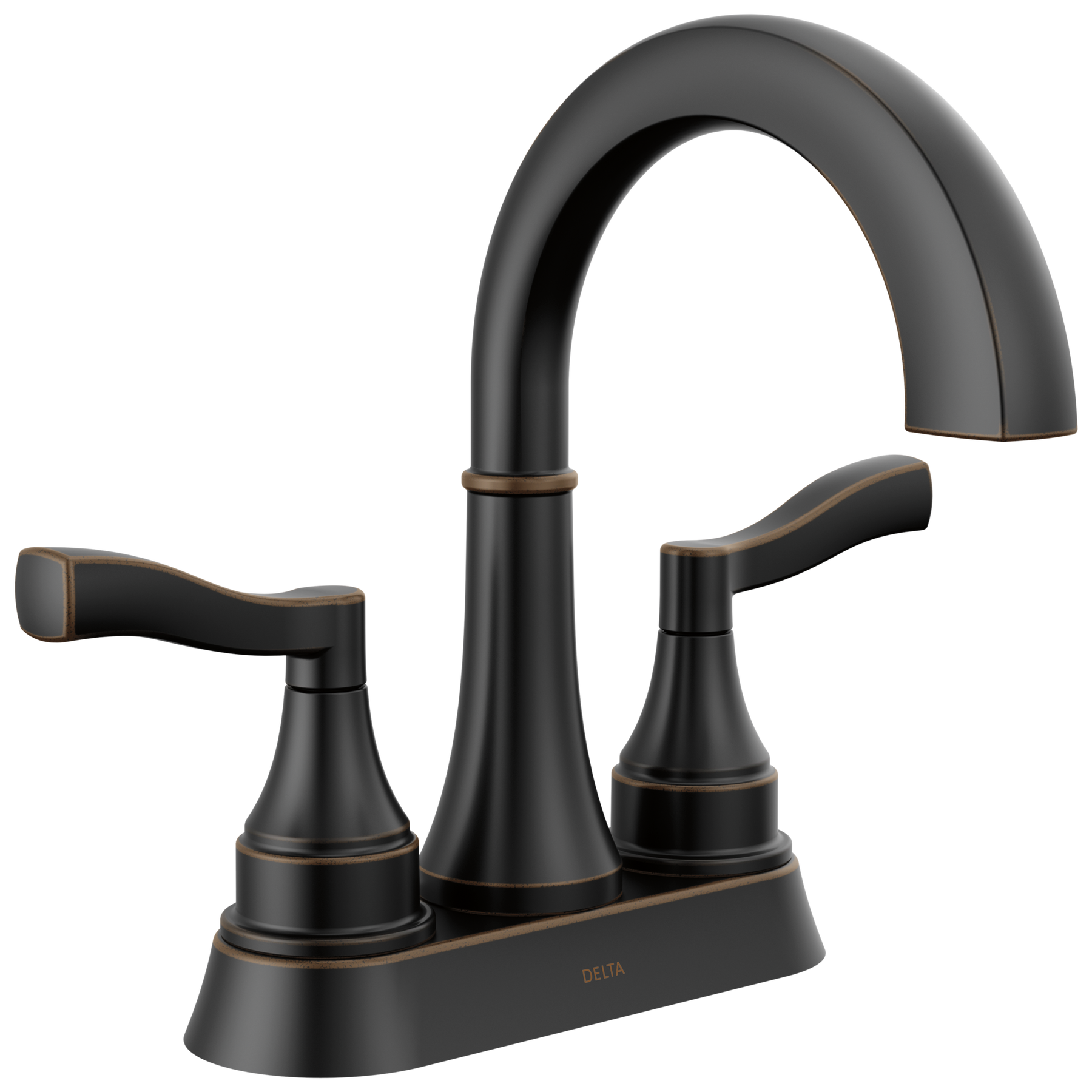 Two Handle Centerset Bathroom Faucet (Recertified) in Oil Rubbed Bronze ...