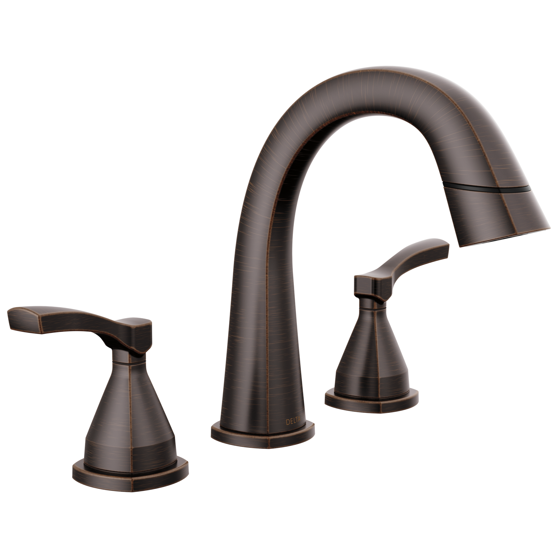 Two Handle Widespread Pull Down Bathroom Faucet in Venetian Bronze 35775-RBPD-DST | Delta Faucet