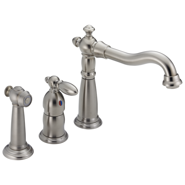 Single Handle Kitchen Faucet in Stainless 155-SSWF | Delta Faucet