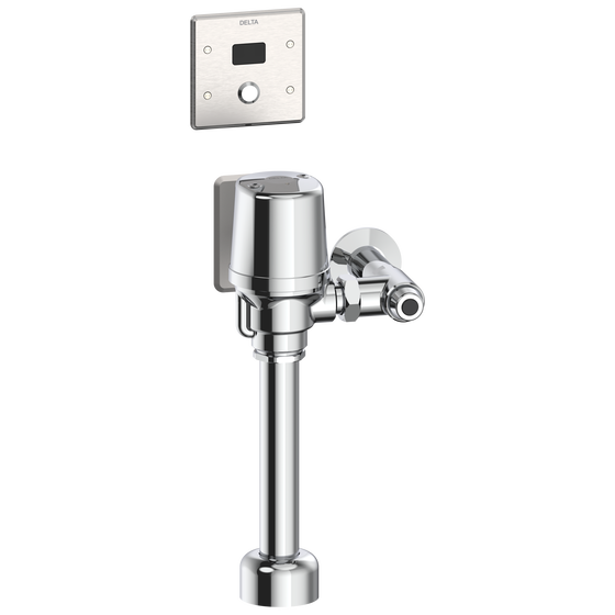 Electronic Exposed Water Closet Flush Valve with Wallmount Sensor ...