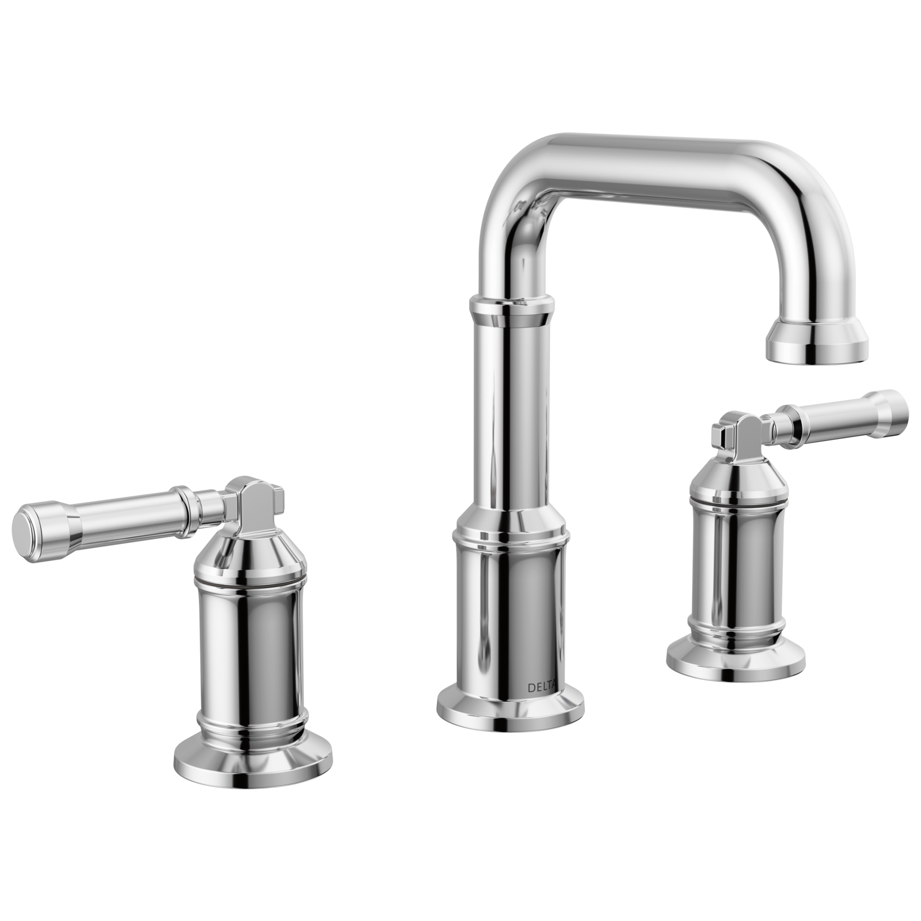 Two Handle Widespread Bathroom Faucet in Lumicoat® Chrome 3584-PR-DST ...