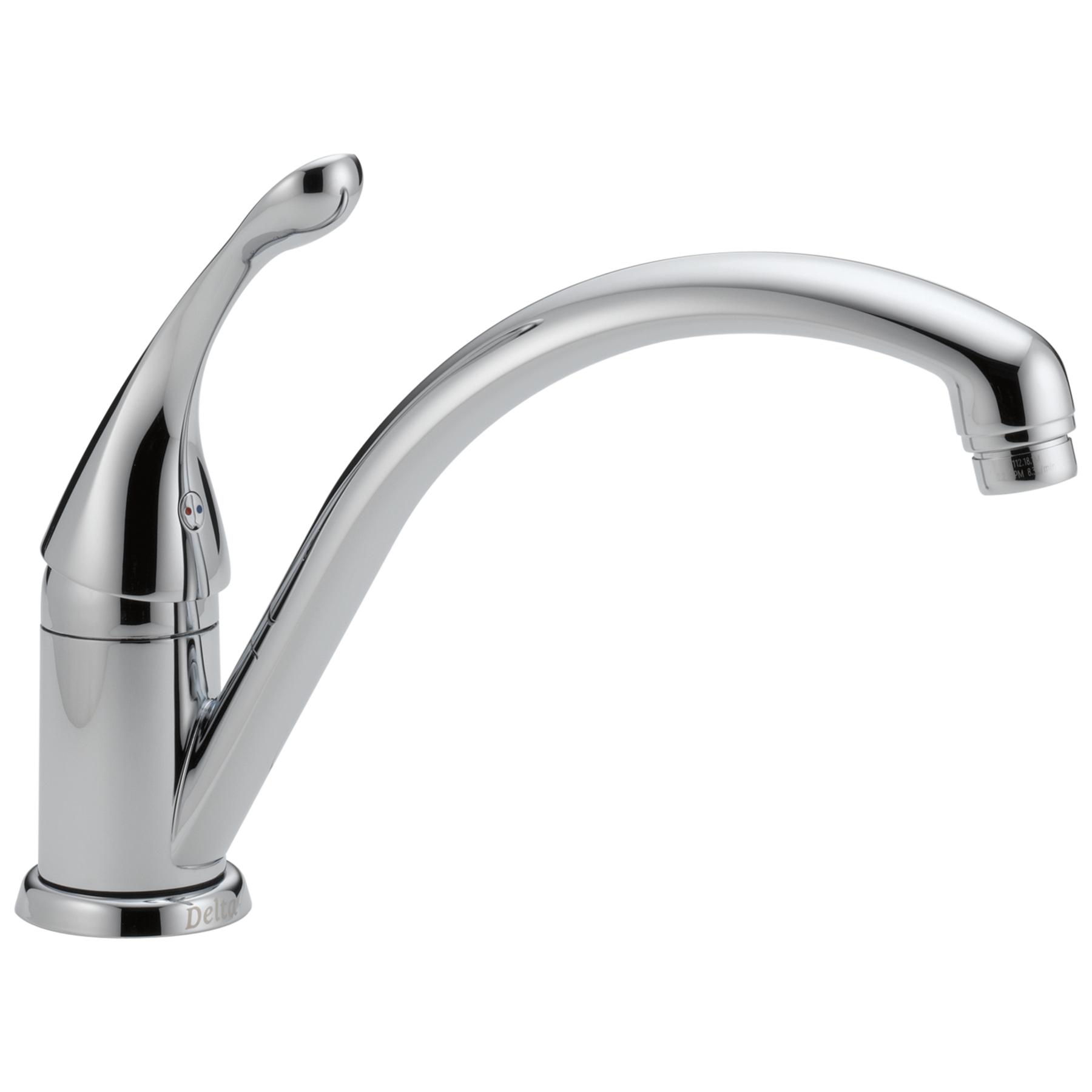Single Handle Kitchen Faucet in Chrome 141-DST | Delta Faucet