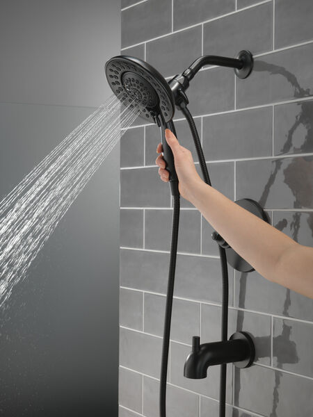 Monitor® 17 Series Tub & Shower Trim with In2ition® in Matte Black ...