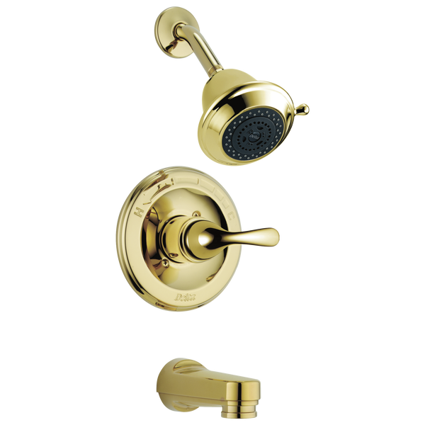 Monitor® 13 Series Tub & Shower Trim in Polished Brass T13420-PBSHCPD ...