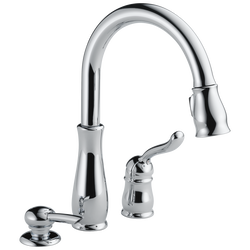Single Handle Pull-Down Kitchen Faucet in Venetian Bronze 978-RBWE-DST ...