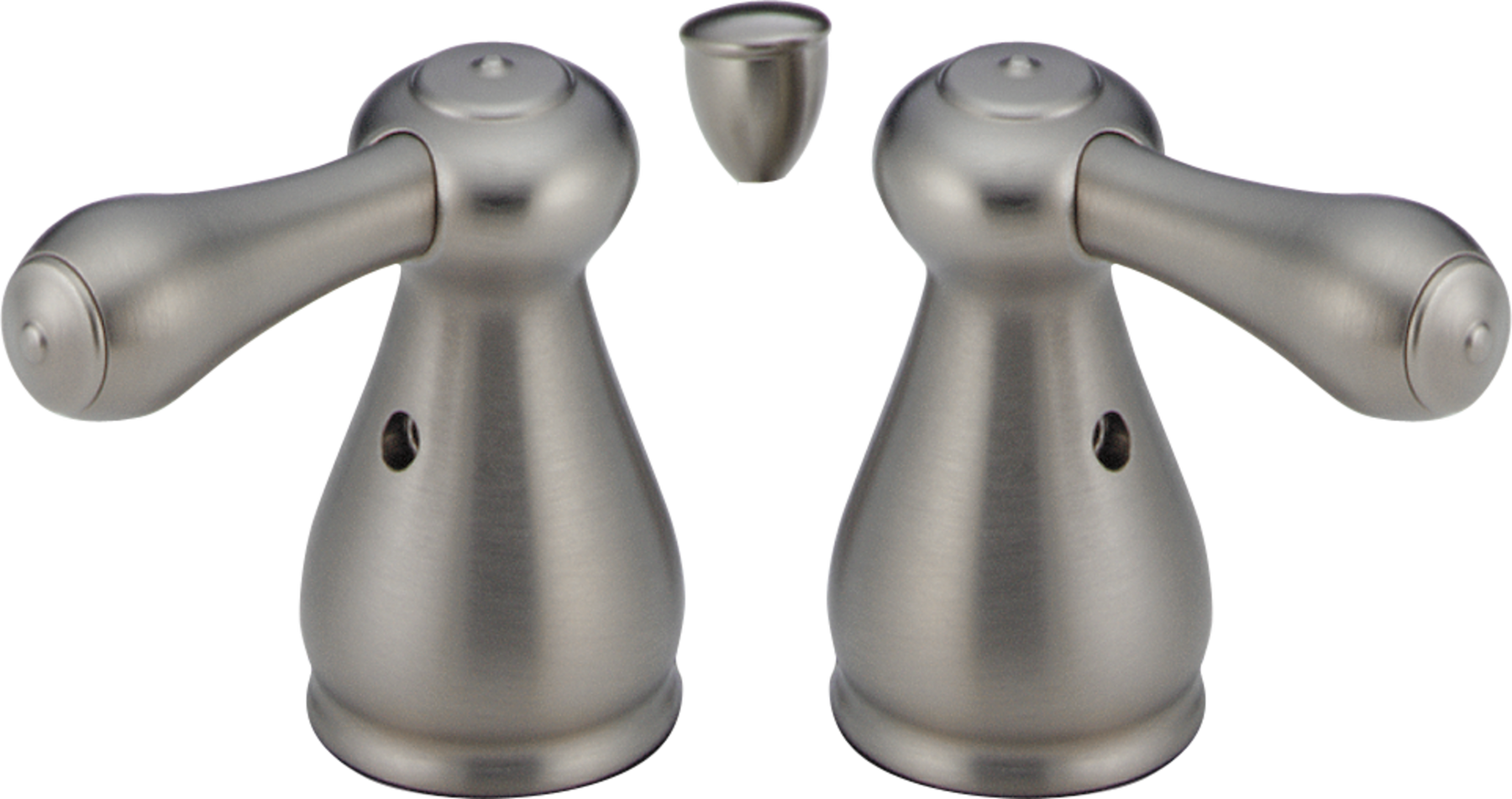 Metal Lever Handle Set - 2H Bathroom in Stainless H278SS | Delta Faucet