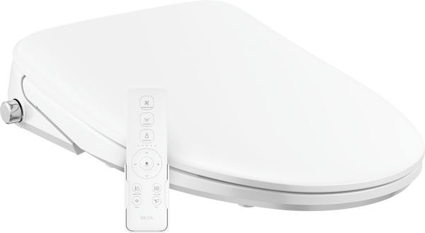 Premium Elongated Electric Bidet Toilet Seat in White 893006E-WH ...