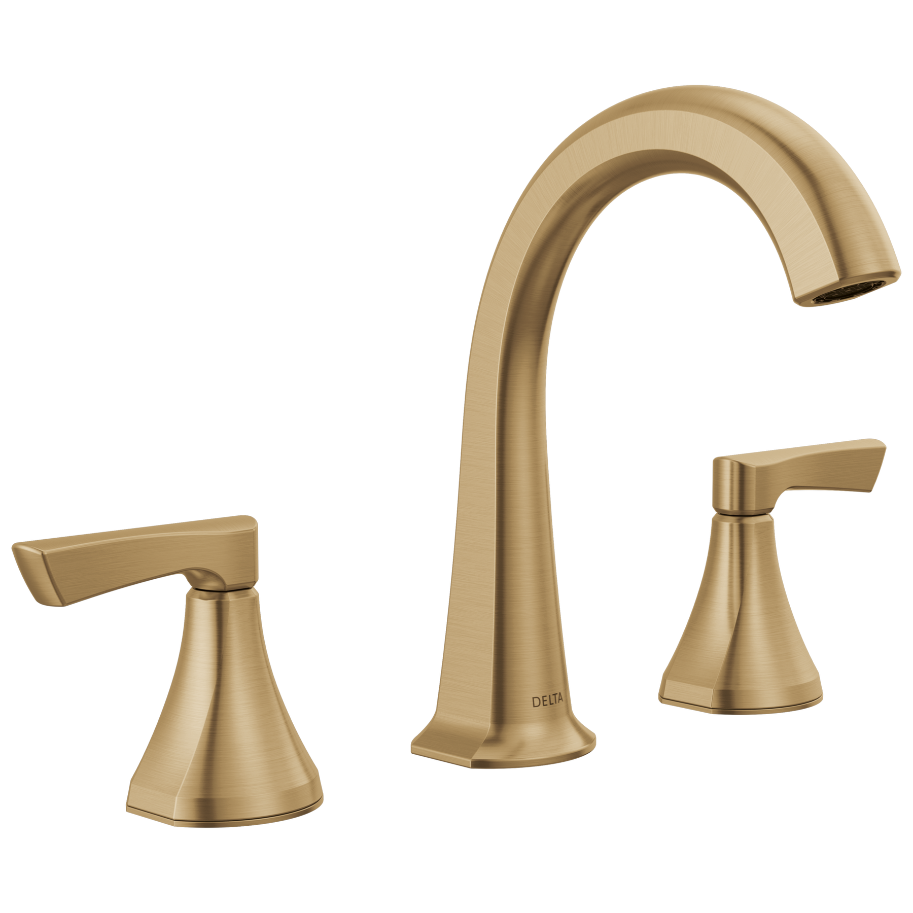 Two Handle Widespread Bathroom Faucet in Champagne Bronze 35892LF-CZ | Delta Faucet