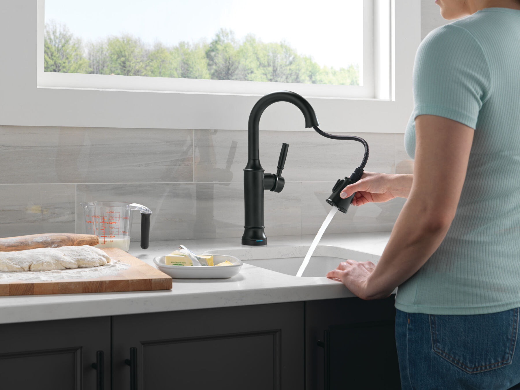 Touch2O® Bar / Prep Faucet with Touchless Technology in Matte Black ...