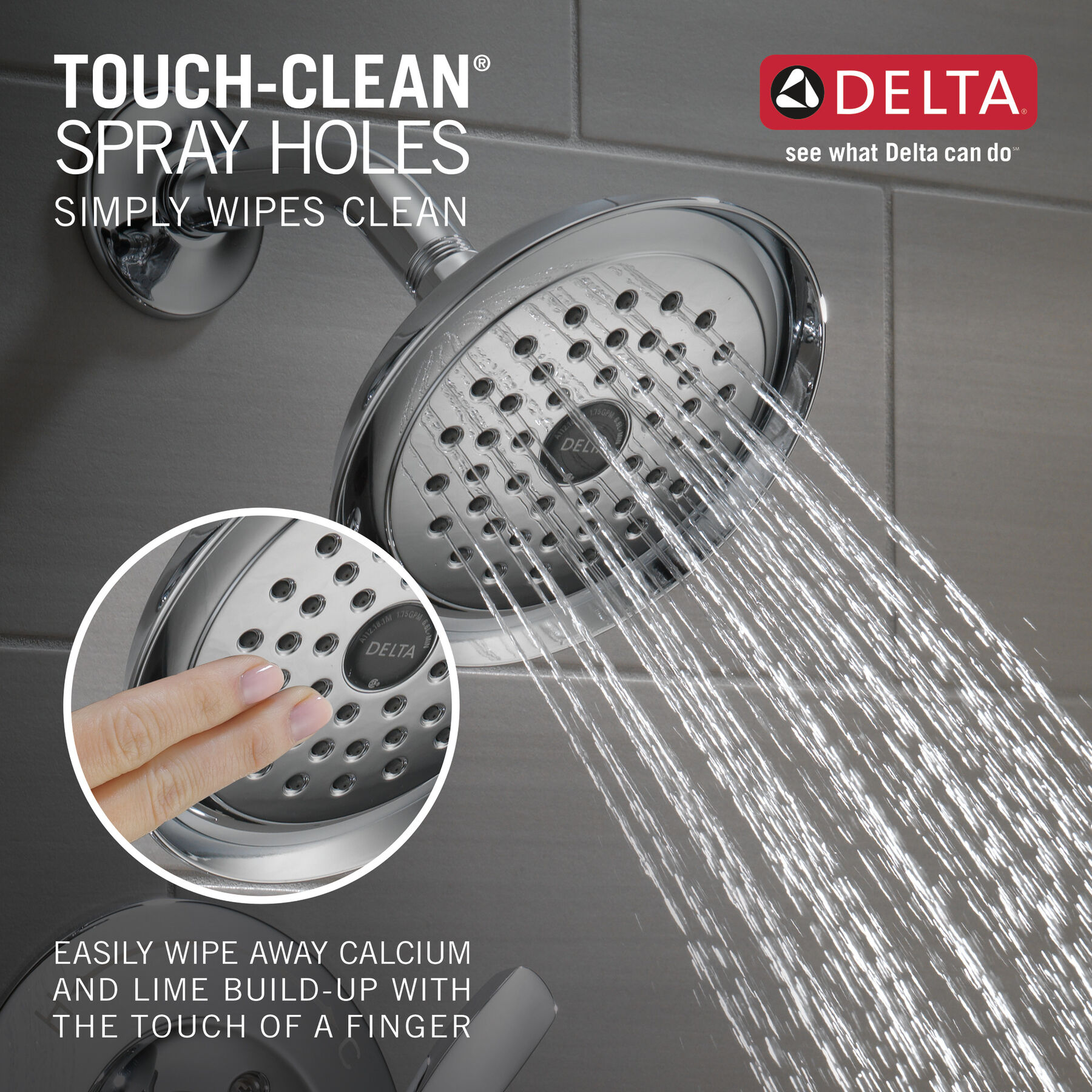 Shower Trim in Chrome T14232 | Delta Faucet