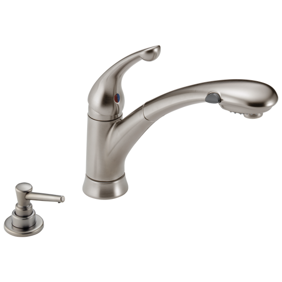 Pull-out Kitchen Faucet in Stainless 470-SSSD | Delta Faucet