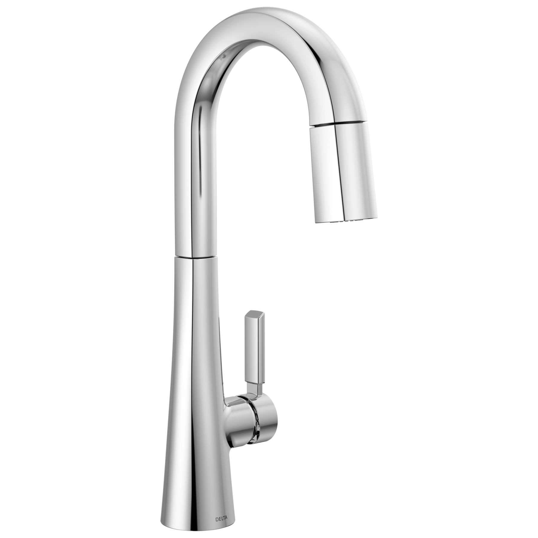 Single Handle Pull-Down Bar/Prep Faucet in Lumicoat® Chrome 9991-PR-DST ...