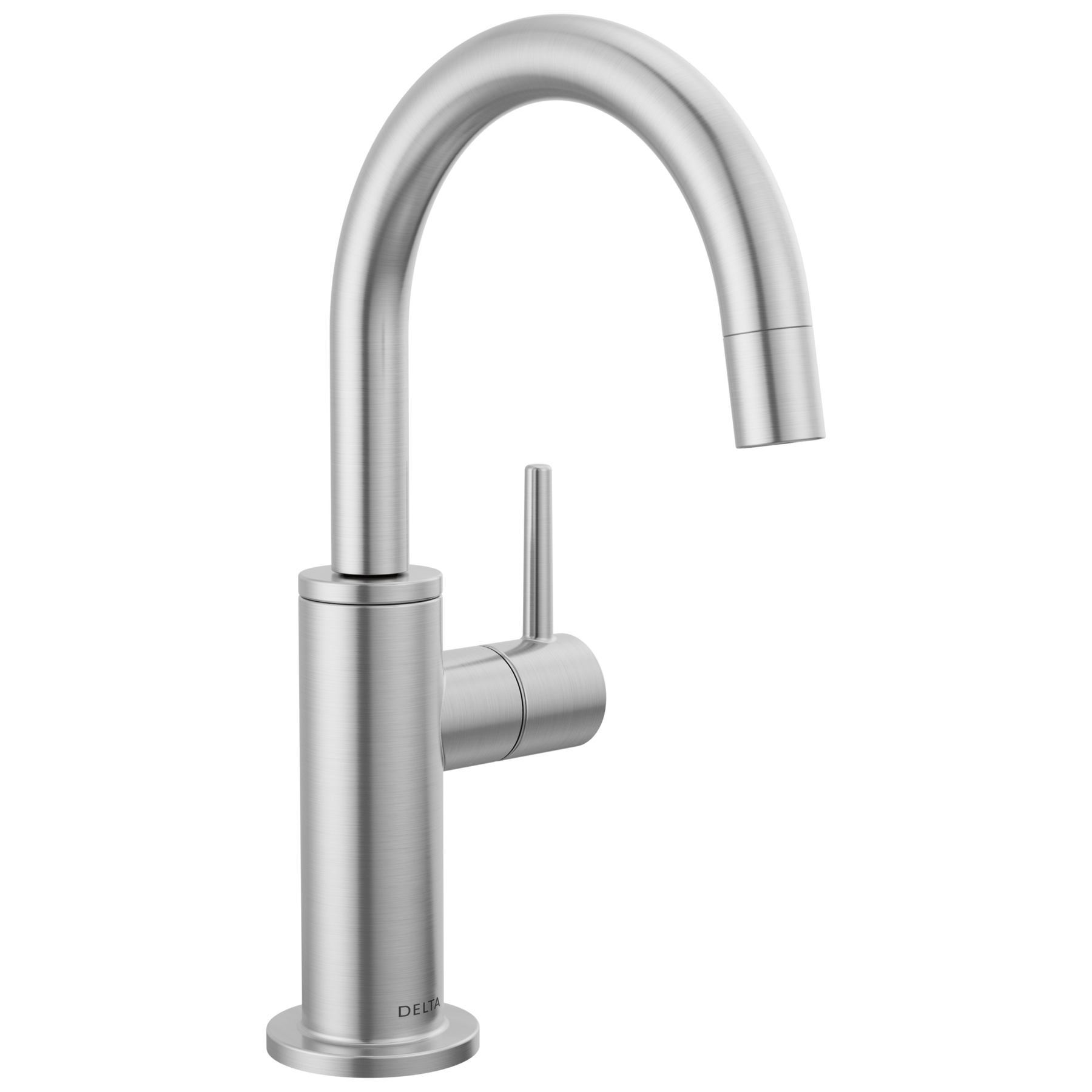 Contemporary Round Beverage Faucet in Arctic Stainless 1930-AR-DST ...