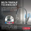 Single Handle Pull-Down Kitchen Faucet with Touch2O® and ShieldSpray ...
