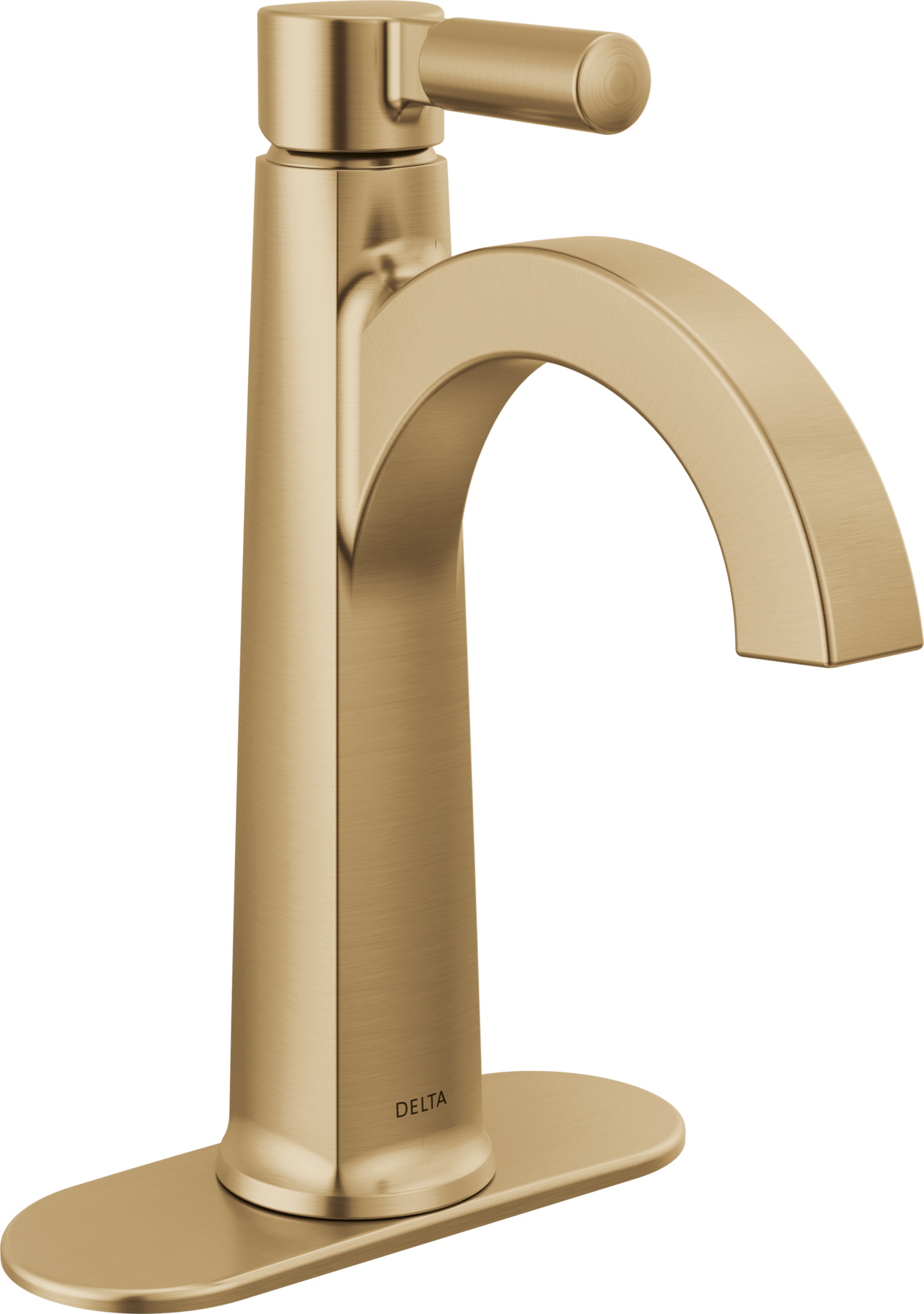 Single Handle Bathroom Faucet in Champagne Bronze 15839LF-CZ | Delta Faucet