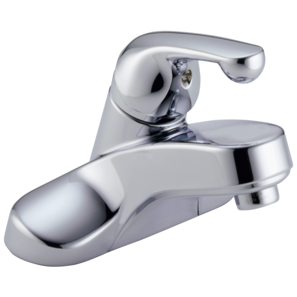 Single Handle Centerset Lavatory Faucet in Chrome 500-WF | Delta Faucet