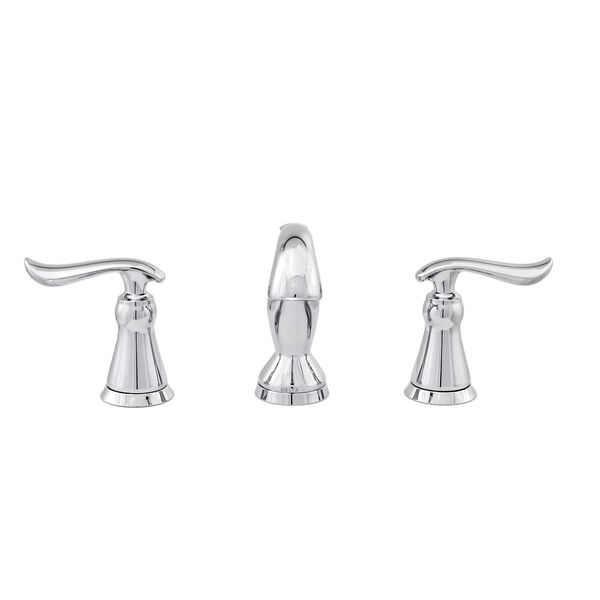 Two Handle Widespread Bathroom Faucet (Recertified) in Chrome 3594-MPU-DST-R | Delta Faucet