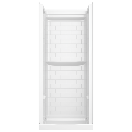 Classic 500 Shower Base 32"x32" in High Gloss White B12135-3232-WH ...