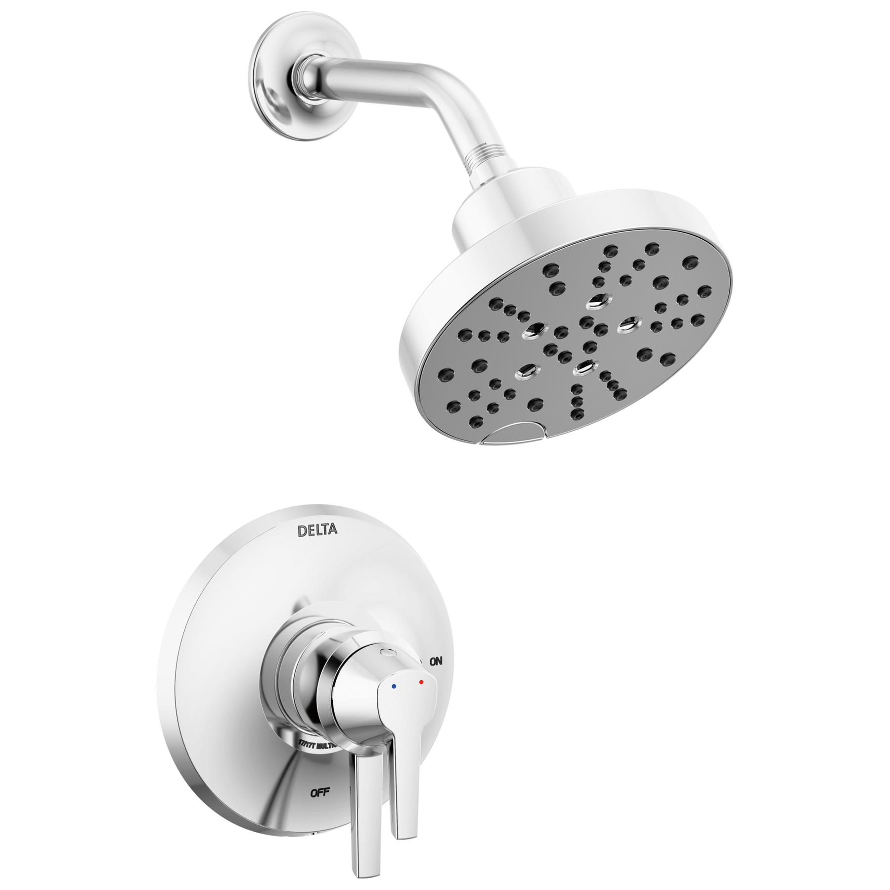 17 Series Shower Trim with H2OKinetic in Lumicoat® Chrome T17272-PR ...