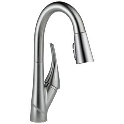 Single Handle Pull-Down Kitchen Faucet with ShieldSpray® Technology in ...