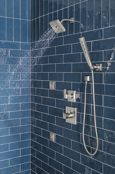 HydraChoice® Square Body Spray Trim in Lumicoat Stainless T50210-SS-PR ...