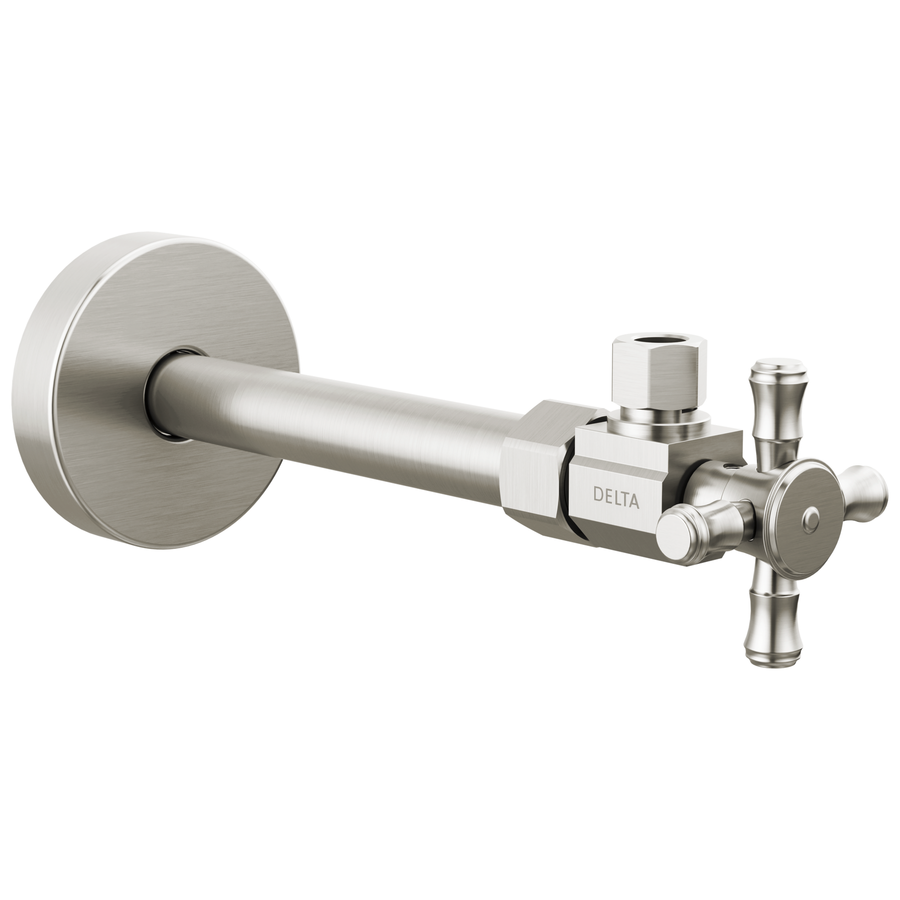 Angled Supply Stop Valve in Stainless DT022202-SS | Delta Faucet