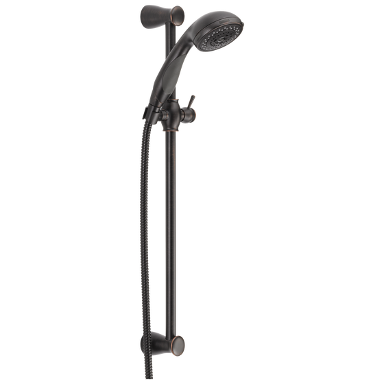 Hand Shower 2.5 GPM w/Slide Bar 3S (Recertified) in Venetian Bronze ...